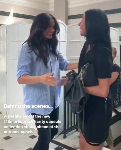 The Duchess of Sussex released video clips of her works with SmartWorks