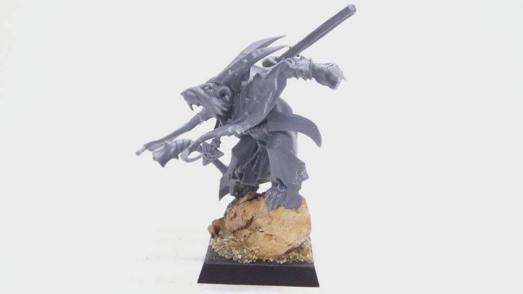 Watching Paint Dry: Skaven Grey Seer Conversion