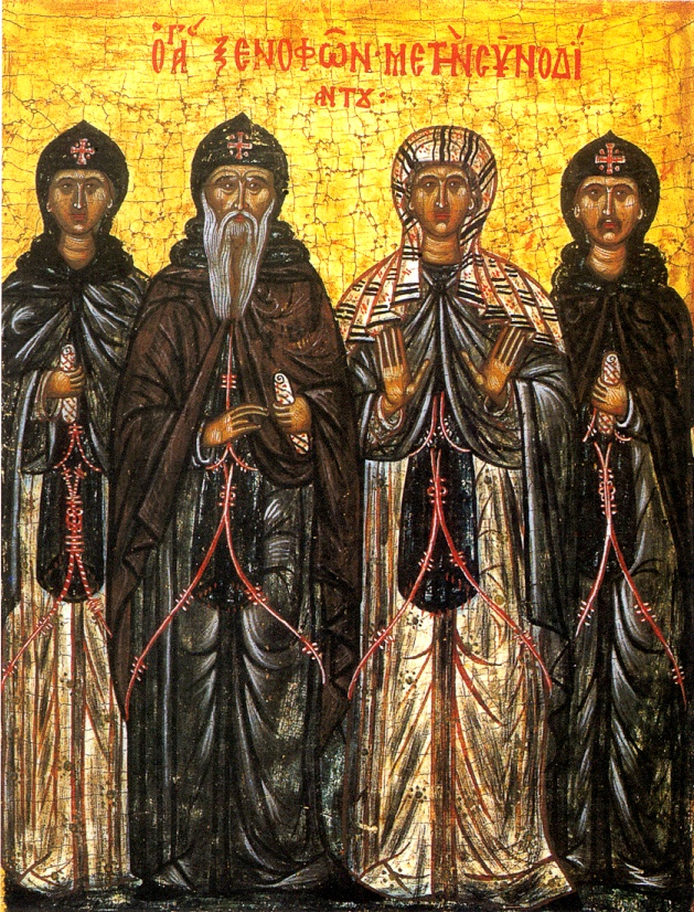 ORTHODOX CHRISTIANITY THEN AND NOW: Synaxarion of Saints Xenophontos ...