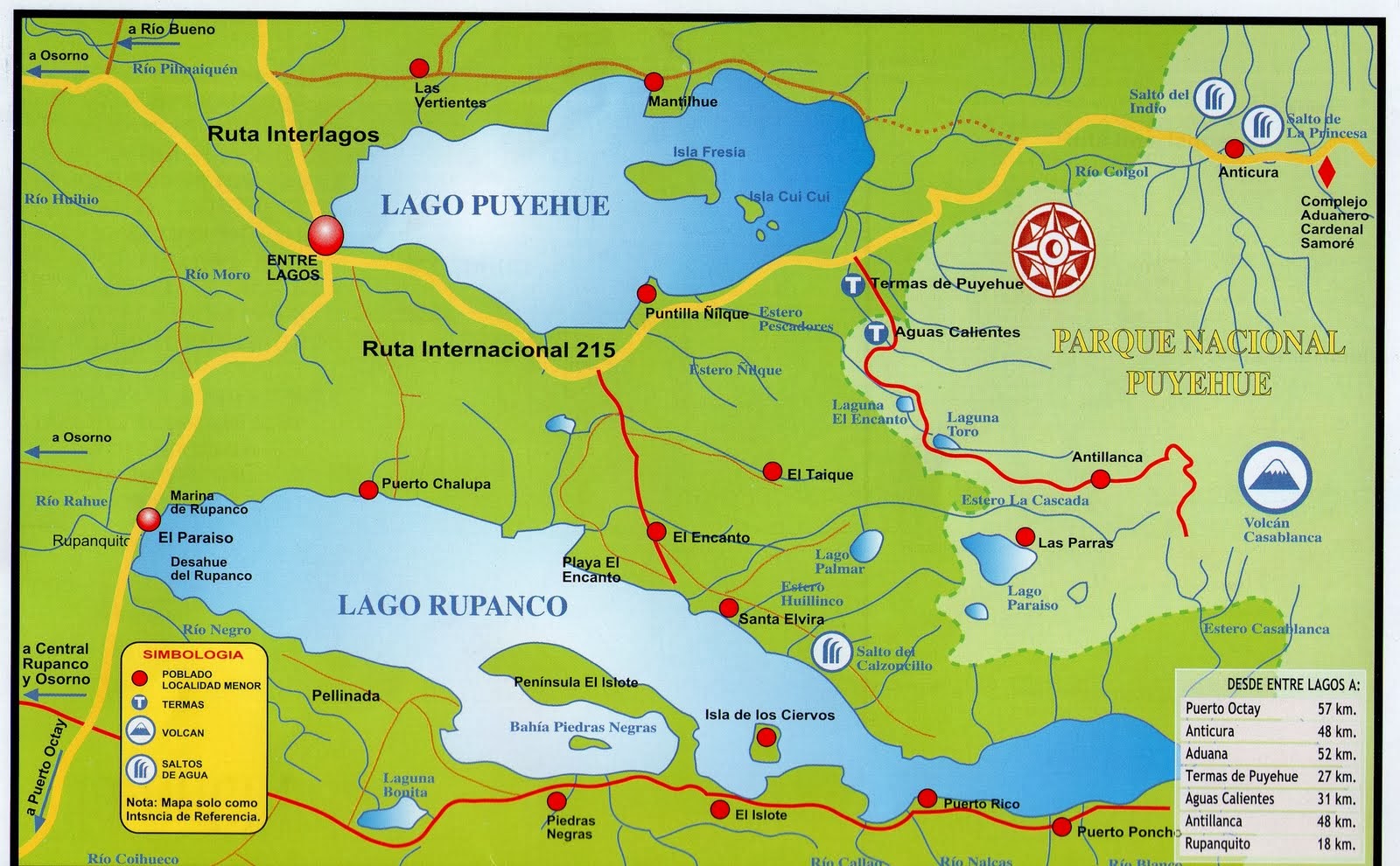 conoce el mundo del turismo : Zona de los Lagos del Sur