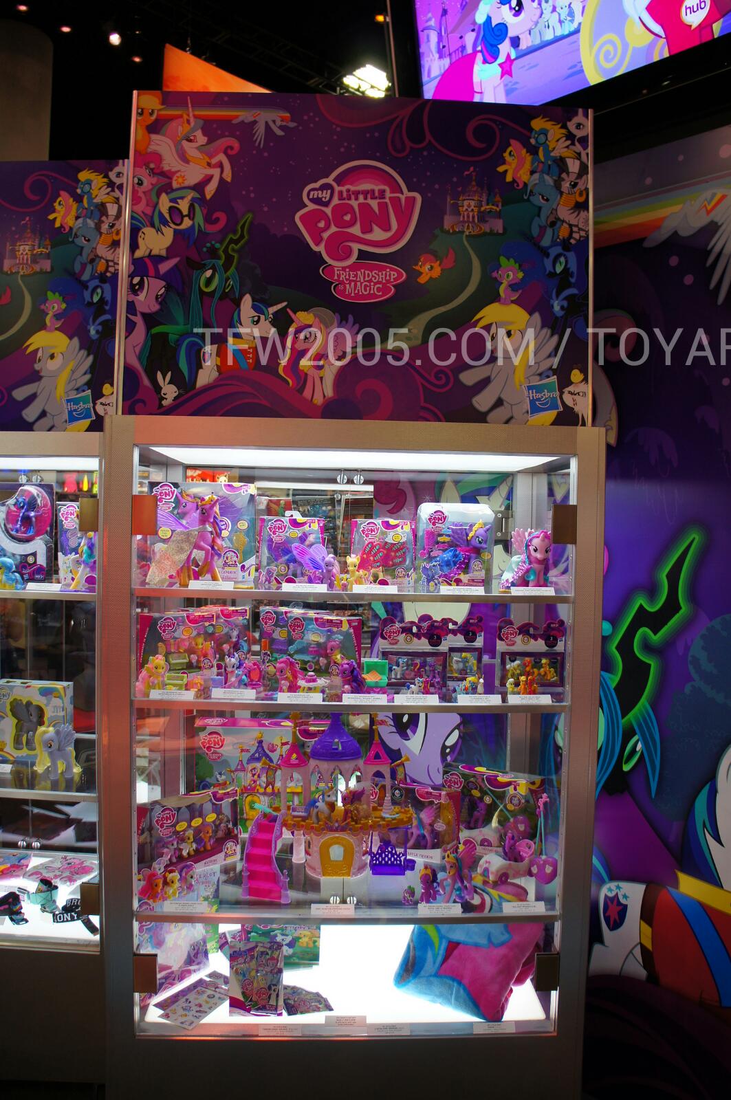 My Little Pony G4: SDCC Pony Display 2012