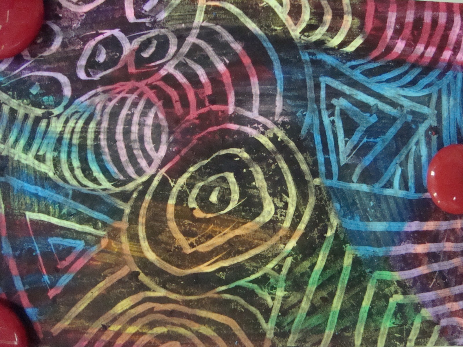 Once upon an Art Room: Year 1-2 Abstract Scratch Back