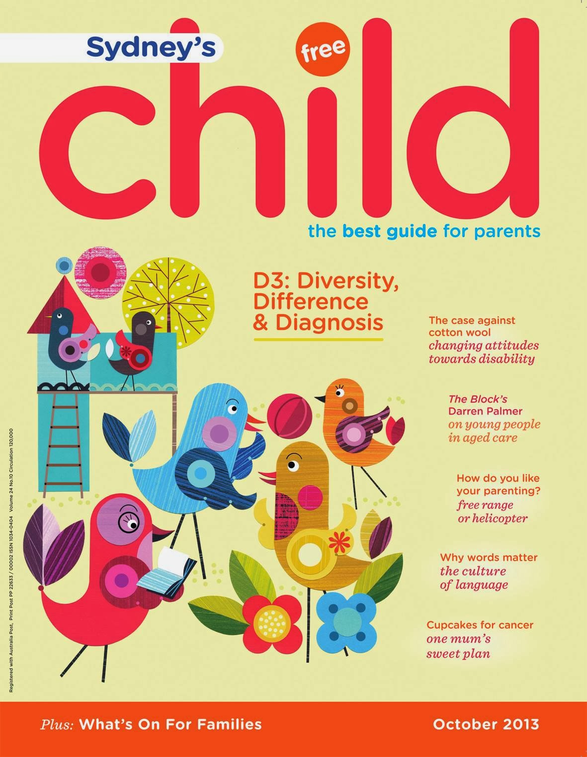 Ellen Giggenbach: "Sydney's child" magazine cover