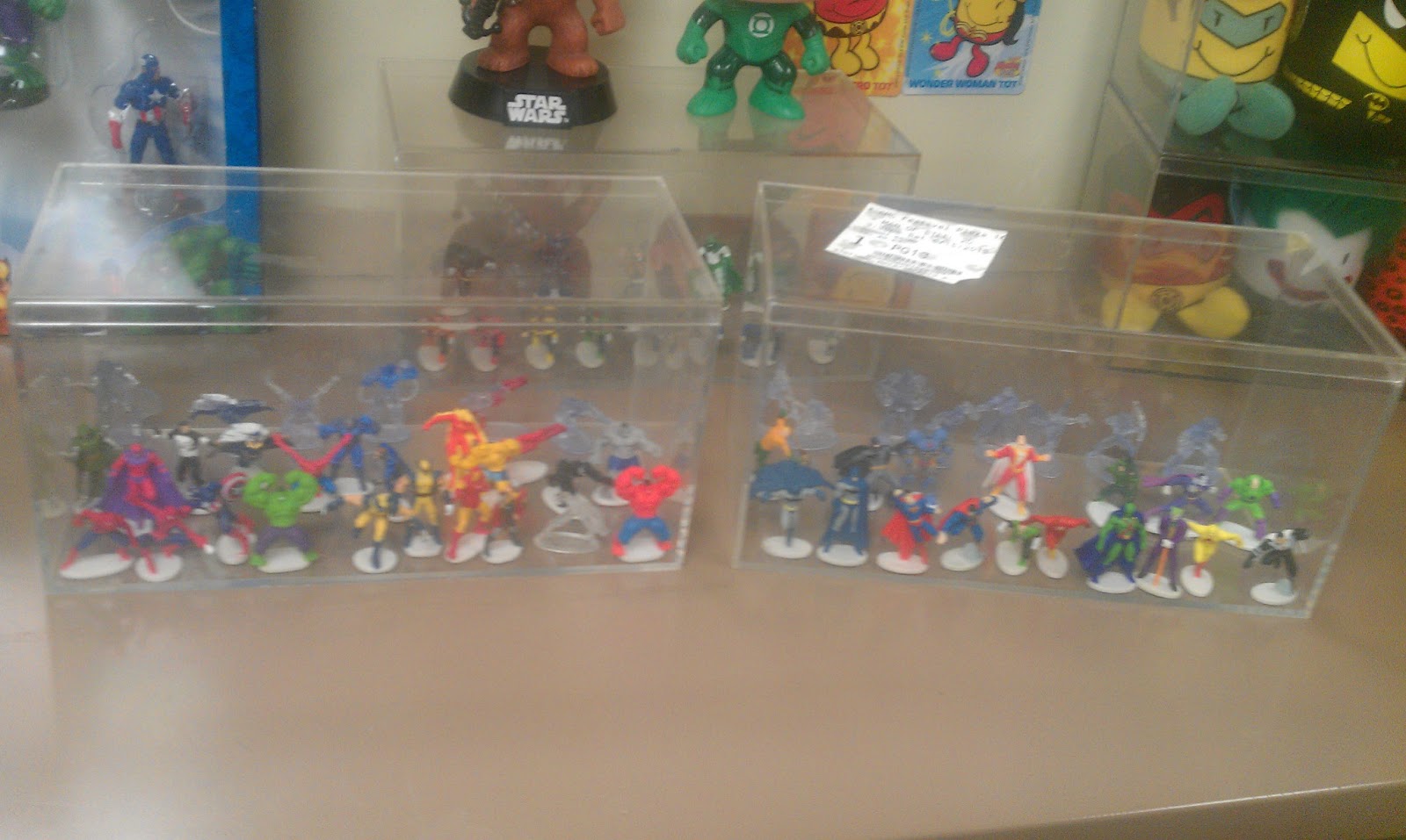 Just Being Here: Mini Marvel Figure Blues (Blurb)