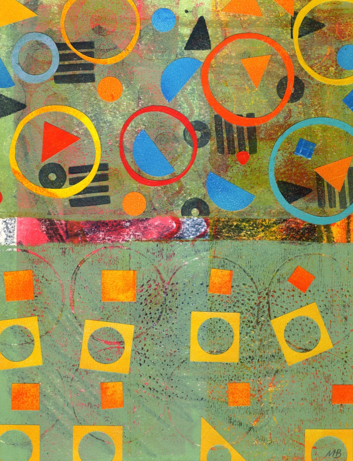 Michèle Brown Artist - The Old Cells Studio: Two collages