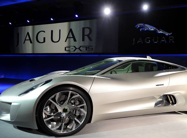 newspics: The new Jaguar C-X75 Hybrid Supercar