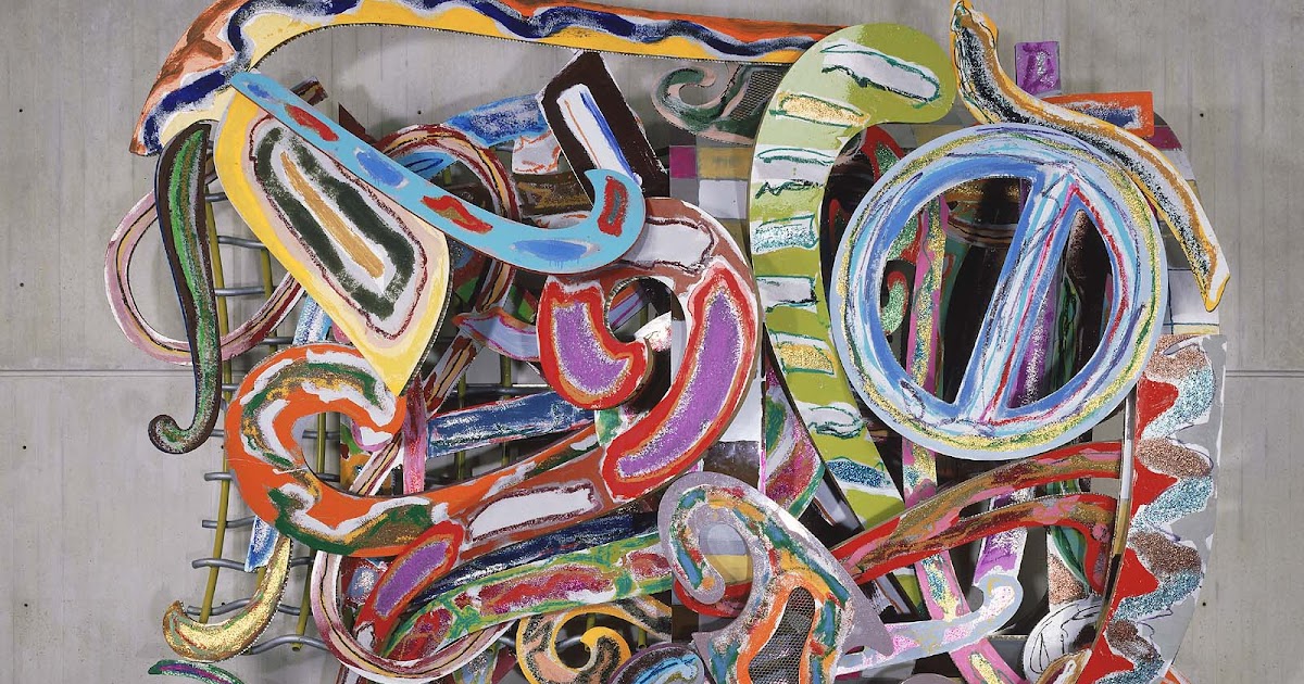 Art at Hosmer: Abstract Cardboard Sculptures, Inspired by Frank Stella