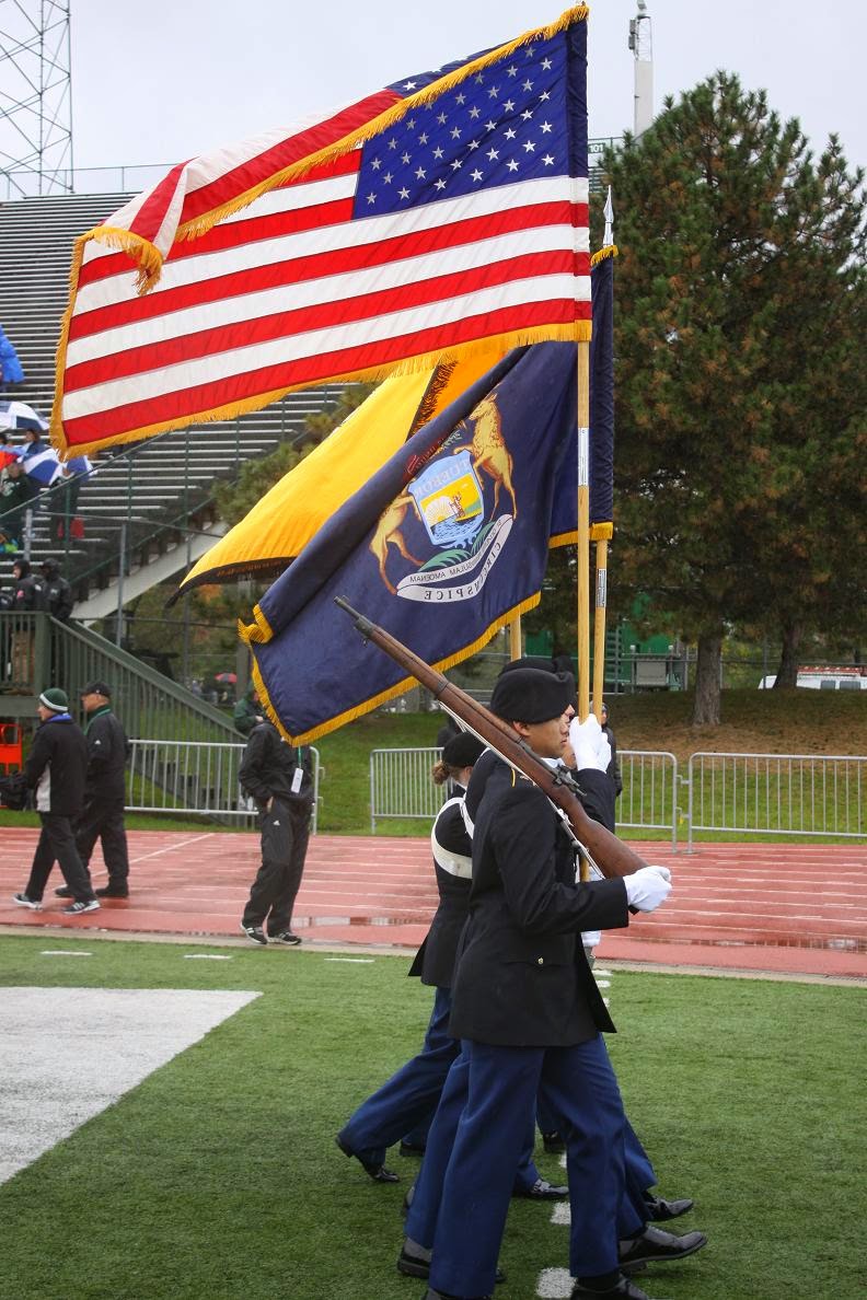 Michigan Exposures: A Rainy Day for Football