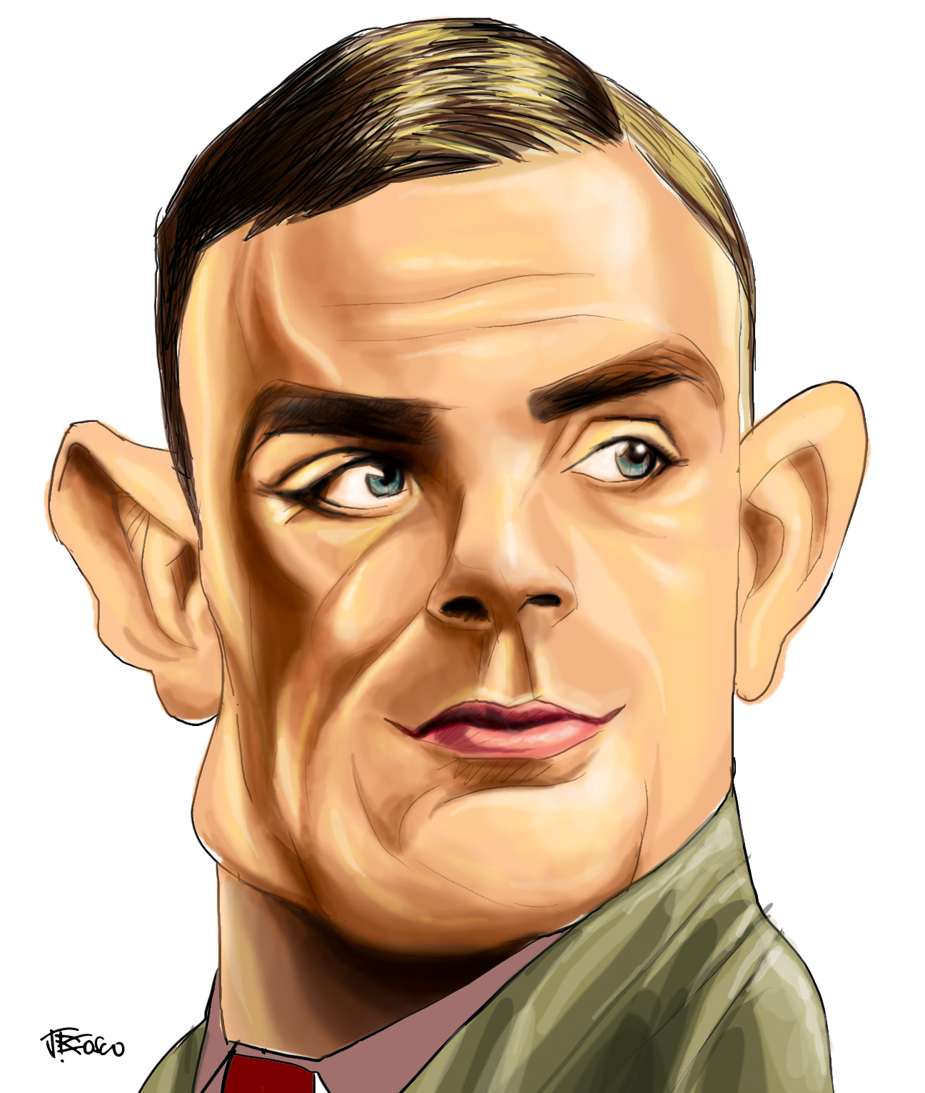 JBoscocaricaturas: Alan Turing