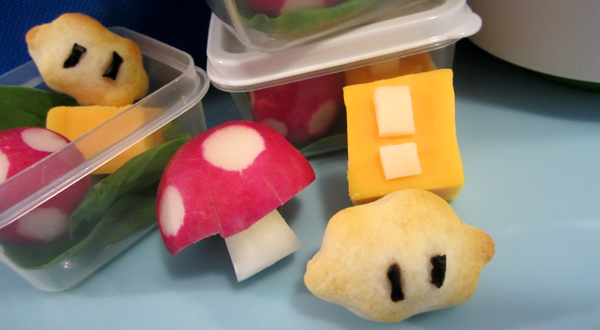 Shades Of Tangerine: Sweet Snack Sunday ~ Super Mario Bento Box