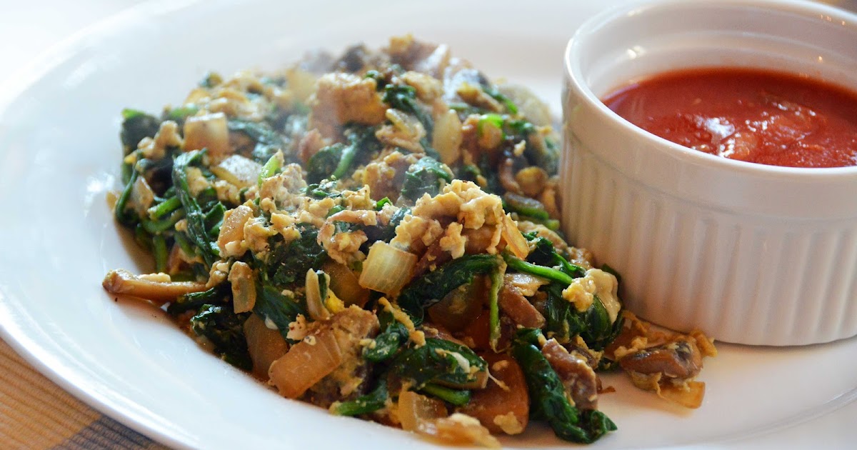 Bite Upon Bite: Spinach Scramble