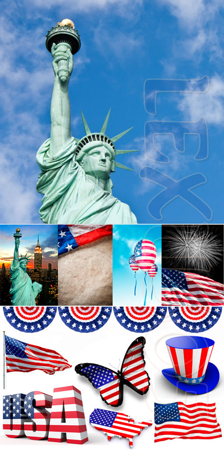 Quality Graphic Resources: American National Symbols - 25 HQ Images