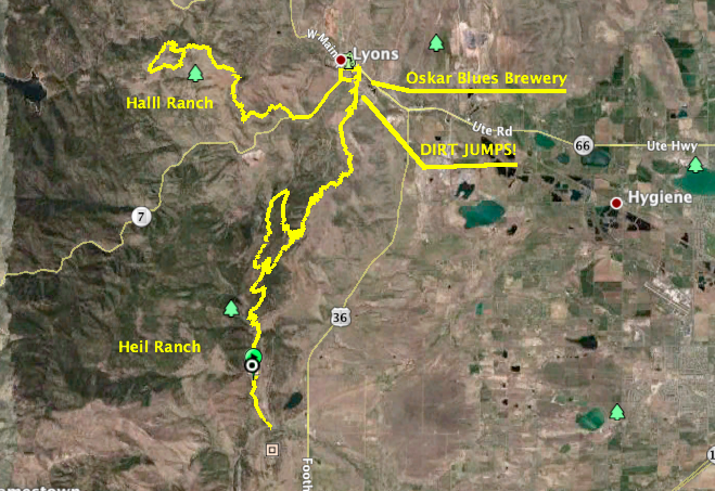 Fort Collins Bike Rant: Heil Ranch to Hall Ranch Loop