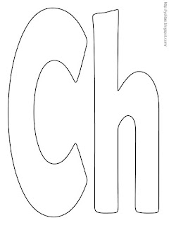 Yolitas Decoraciones: Letras para colorear y recortar