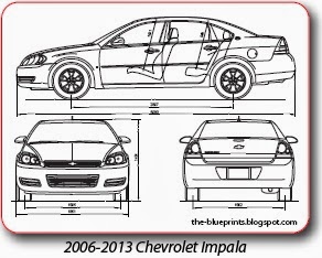Vector Blueprints - Cars, Trucks, Busses and others: Chevrolet - Vector ...