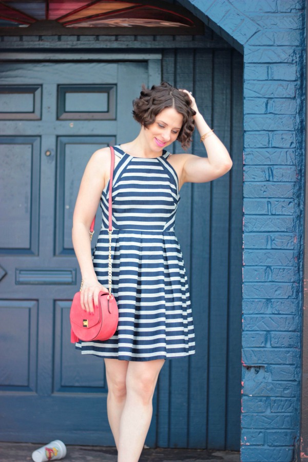 Fashion and Beauty Finds: Navy And White Stripes