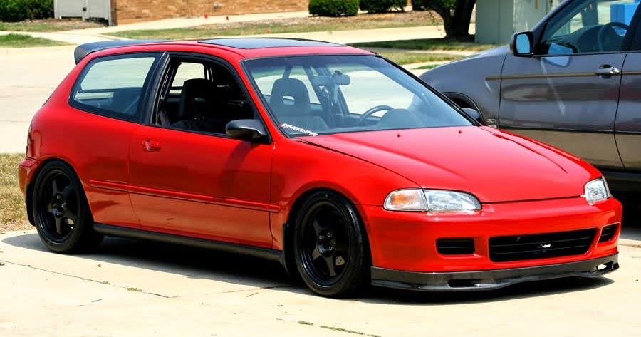 JDMbits: Honda Civic EG6 Spoon Style Front Lip!