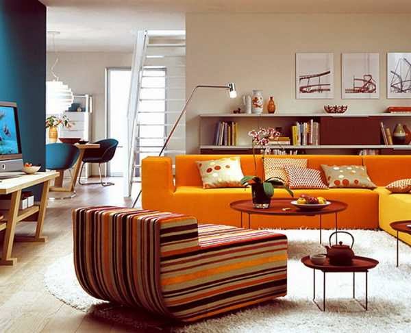 Elite Decor: 2015 Decorating Ideas with Orange Color