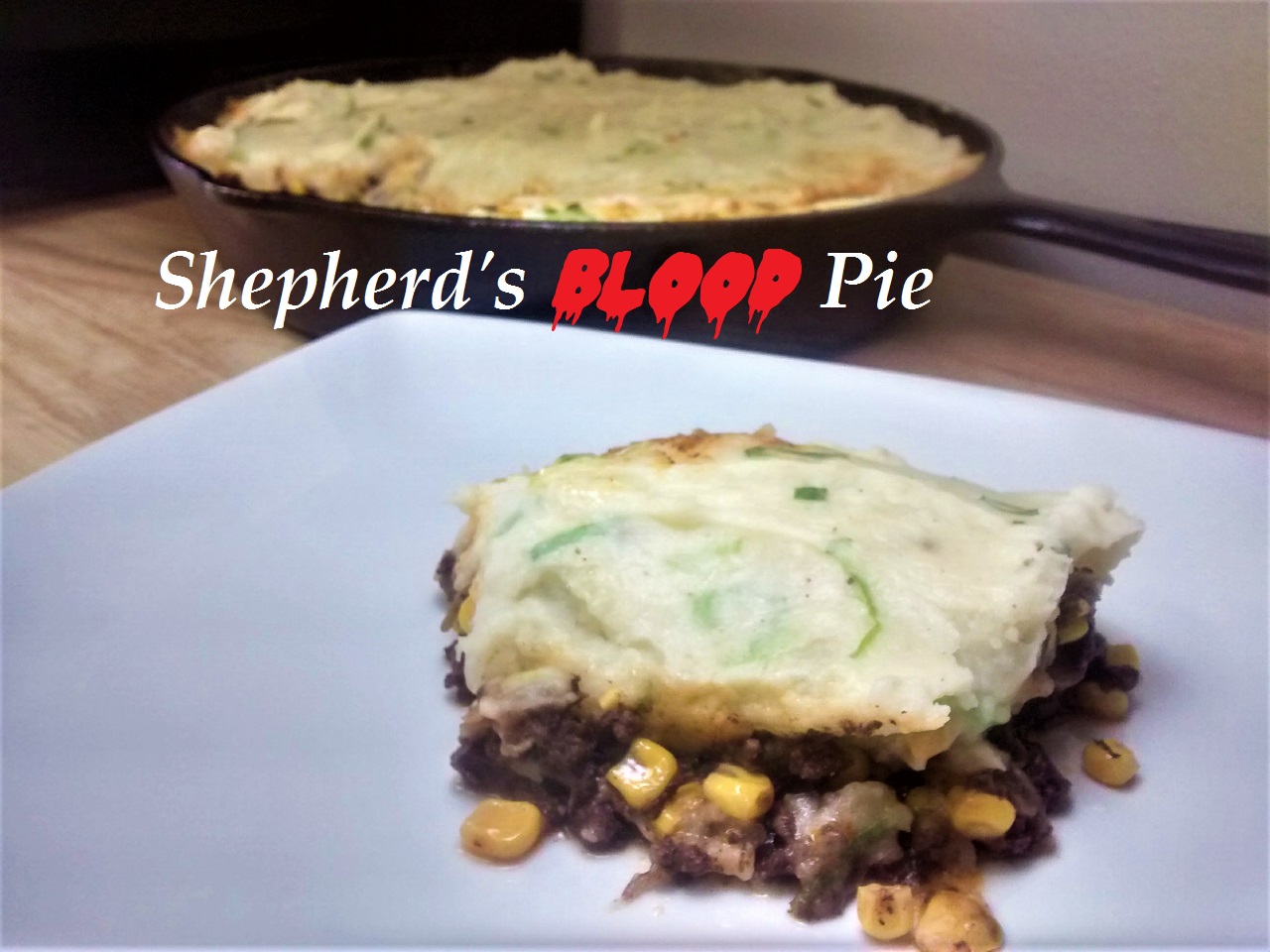 Shepherd's "Blood" Pie