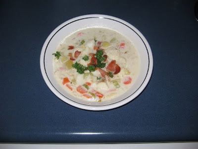 Fish Recipes by Leif E. Pettersen: Striped Bass Chowder