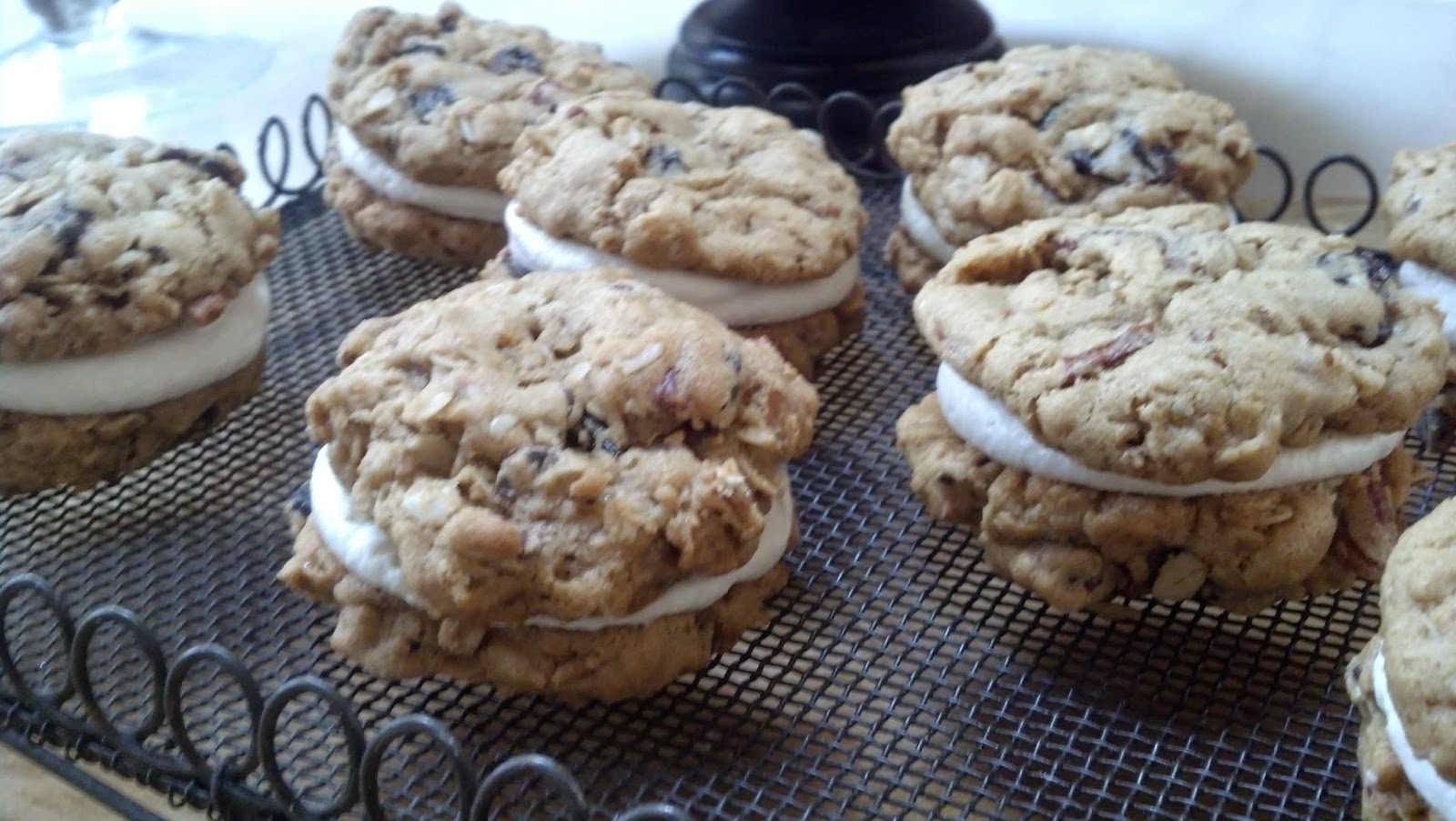 salted sugared spiced™: Chocolate Cherry Oatmeal Moon Pies