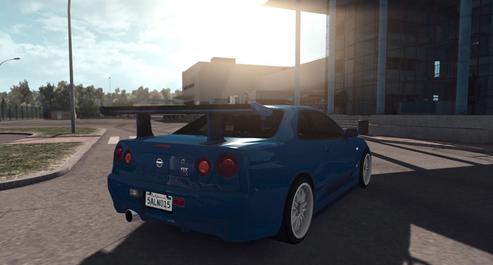 Carro Nissan Skyline GTR-R34! - American Truck Simulator Mods - Mods ...