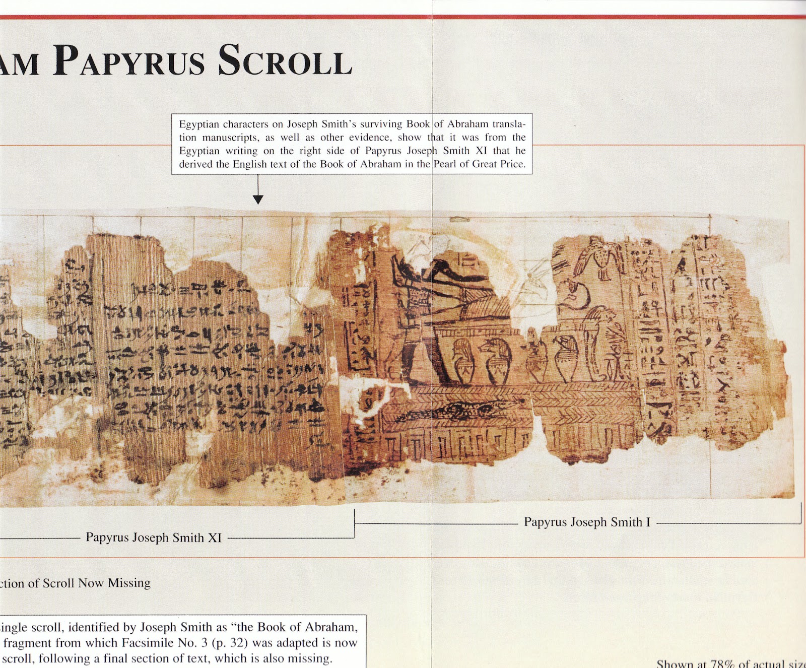 Book of Abraham Papyri Fragments