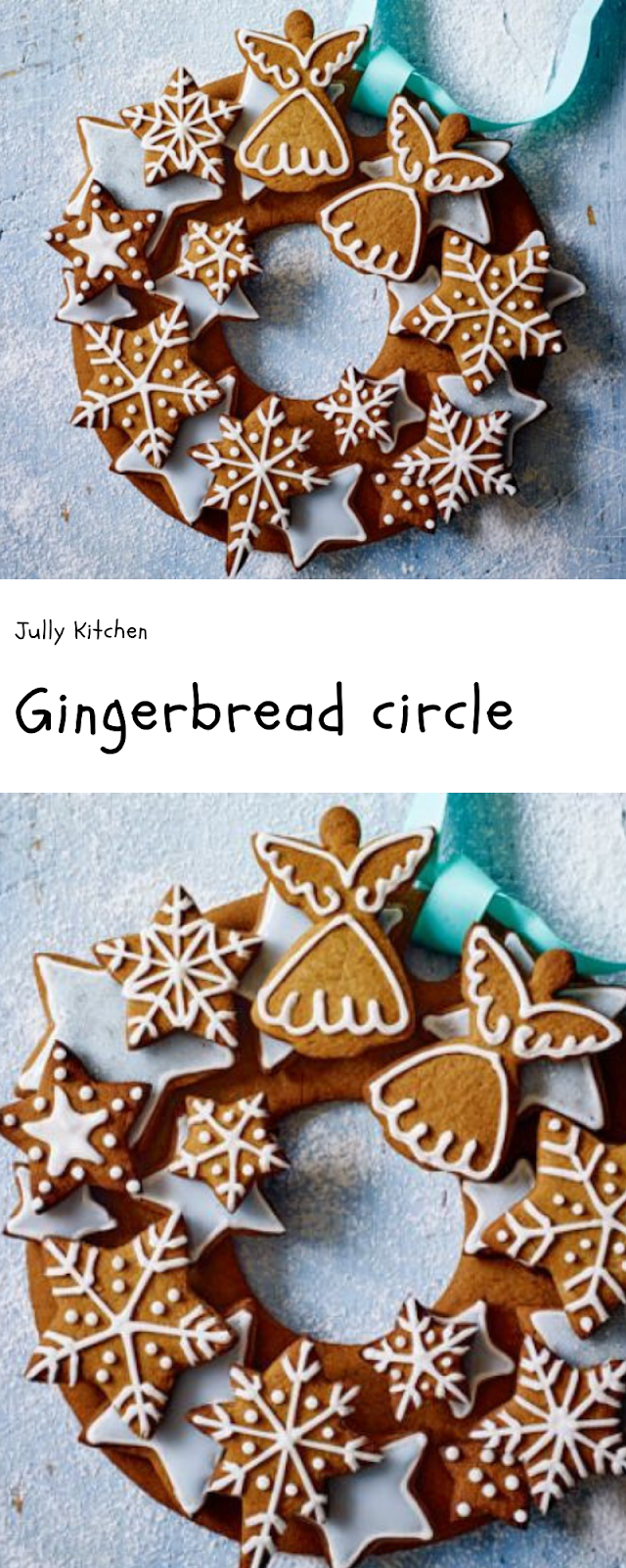 Transport delicately spiced, iced biscuits into a food Christmastime ...