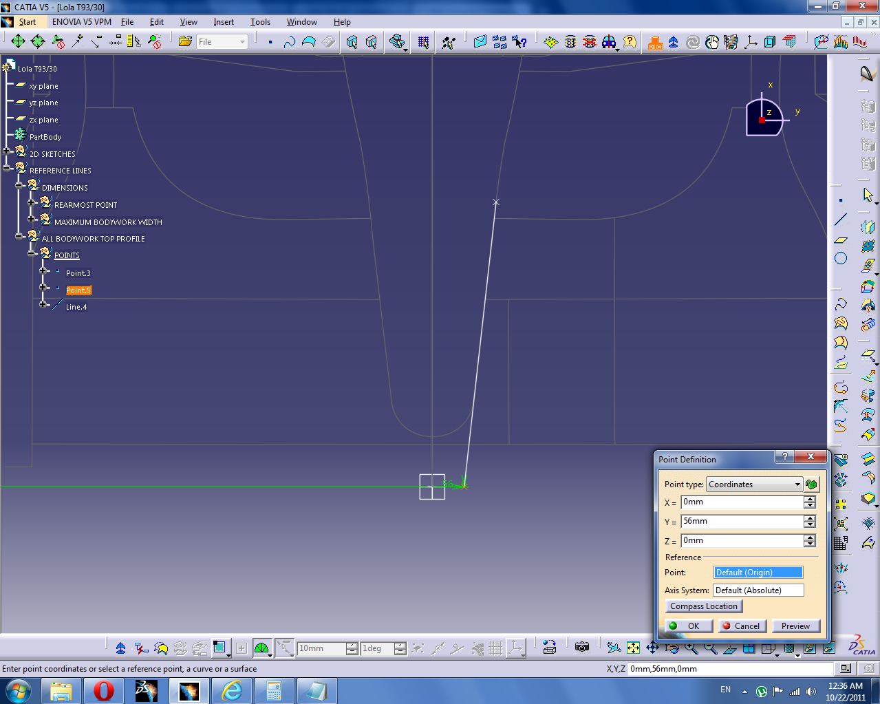 Scratchbuilding a 1/20 scale F1 replica: F1 car design in Catia V5