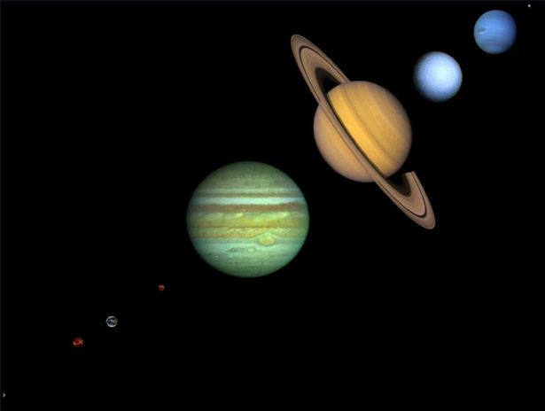 The Urban Astronomer: The Five Visible Planets