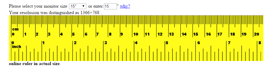 Funcionalidad web: Regla online desde el monitor ~ GigaTecno - Blog de ...