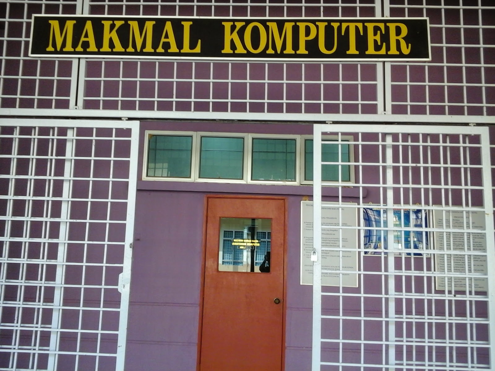 iCT MRSM PENDANG: MAKMAL KOMPUTER 1