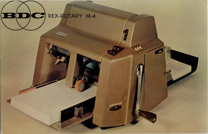 The Blog About the Postcards: More Vintage Office Equipment