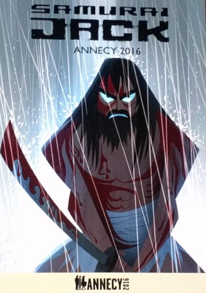 Concept art of a bearded Jack in his gi, from Annecy 2016 : r/samuraijack