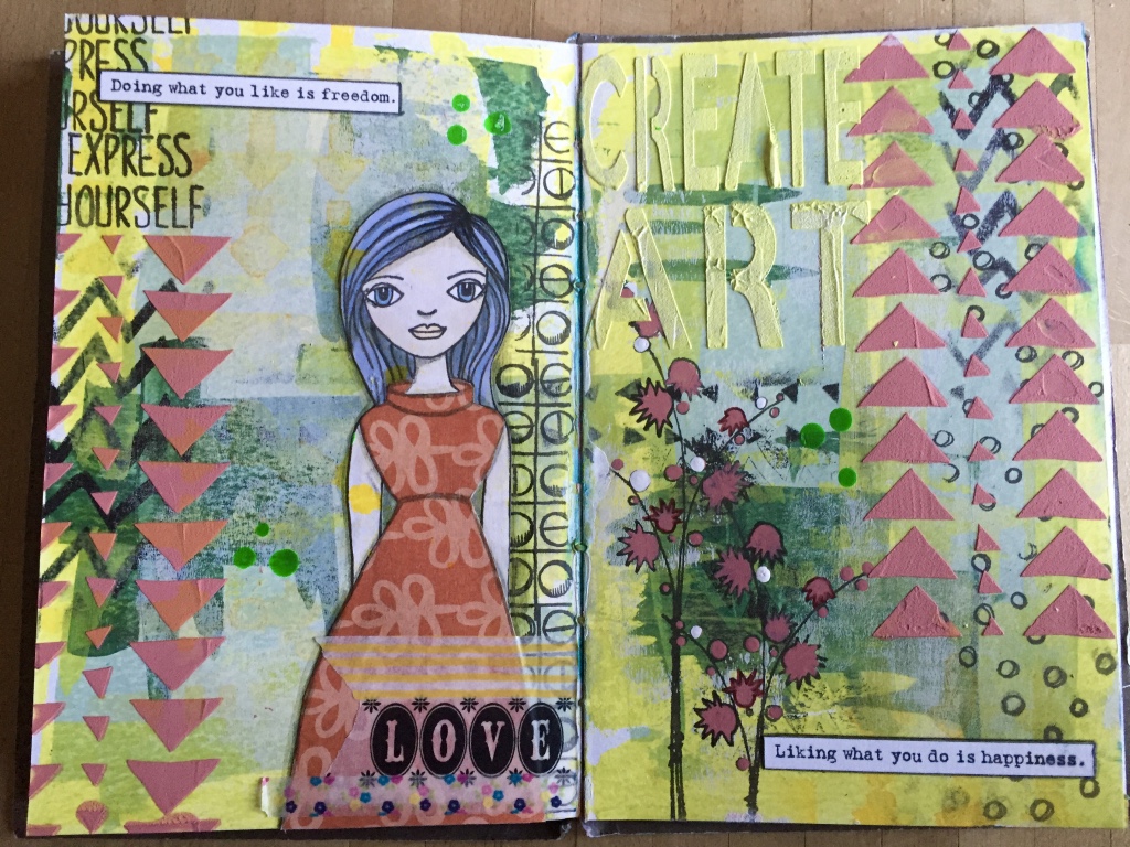 Crafty Thoughts: Circle Journal - the full story!