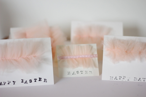 Ruffled Greeting Cards {All About Easter} - Kiki & Company