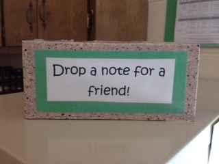 Growing Grade by Grade: A Class Community Idea: Drop a Note for a Friend!