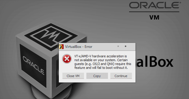 How to Fix Intel VT-x / AMD-V error on VMware and on VirtualBox by Enabling by Enabling ...