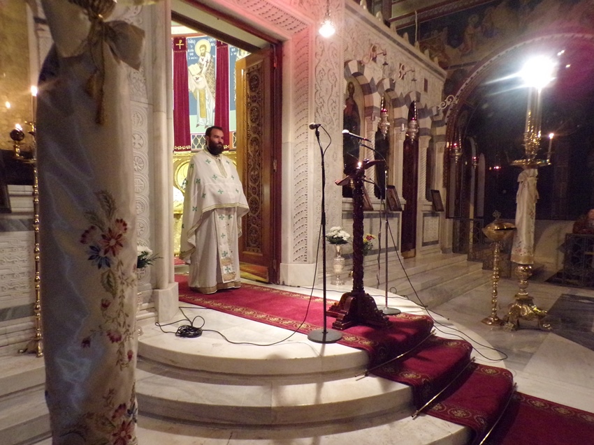 Ο ΣΕΒ. ΠΟΙΜΕΝΑΡΧΗΣ ΜΑΣ κ. ΔΙΟΝΥΣΙΟΣ ΛΕΙΤΟΥΡΓΗΣΕ ΣΤΟΝ ΠΑΝΗΓΥΡΙΖΟΝΤΑ Ι. Ν ...