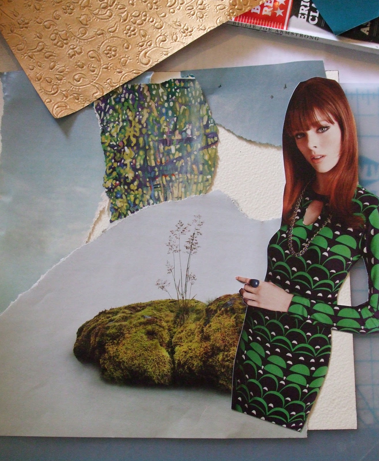 TRANSFORMATIVE ARTS RESOURCE: Paint Over Collage