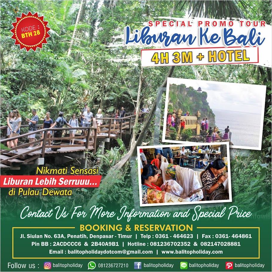 Paket Tour,Paket Liburan Bali dan Informasi Wisata Bali