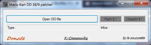 [NGC] Pach widescreen Mario Kart Double Dash