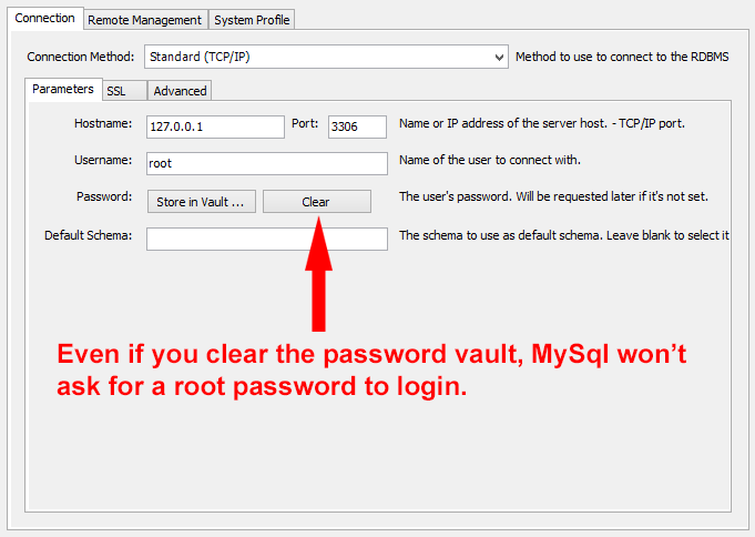 How I Fixed It Configure Mysql Server Workbench Root Password From Xampp