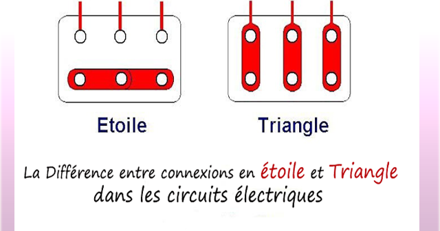 La différence entre connexions en étoile et Triangle dans les circuits ...