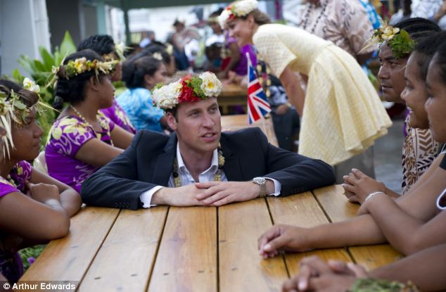 Gallery Market: Swaying to the South Pacific beat: Duke and Duchess of ...