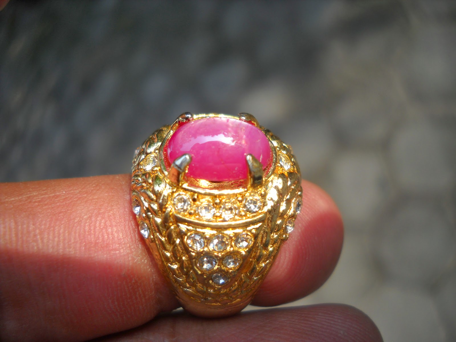 Jenis Batu Akik, Batu Cincin, Batu Mulia: (RS1) ruby star