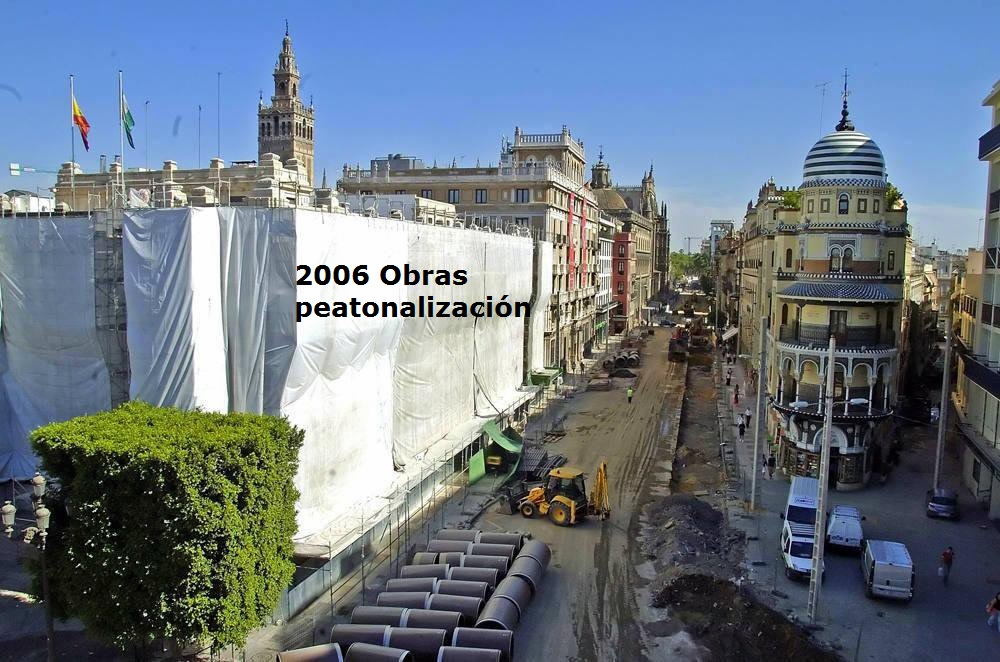 Sevilla la Leyenda: PASEANDO POR SEVILLA. "Avenida Constitución". (parte 3ª)