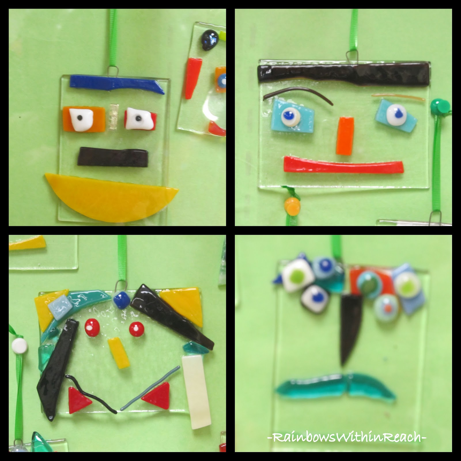 RainbowsWithinReach: "All About Me" Self Portrait Art