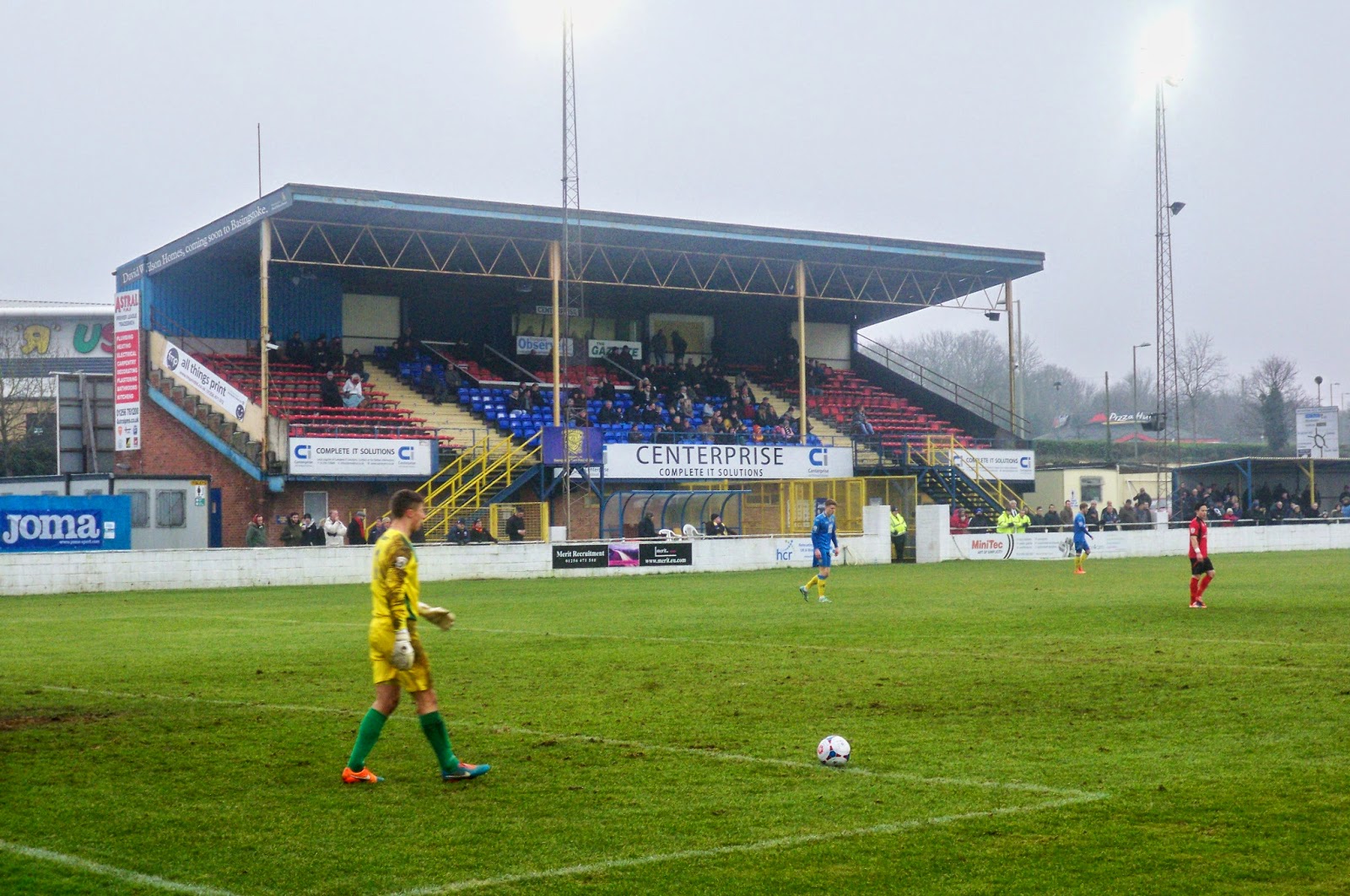 Football Grounds visited by Richard Bysouth: Basingstoke Town FC