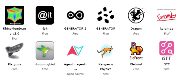 New Apps on food4Rhino - News - McNeel Forum
